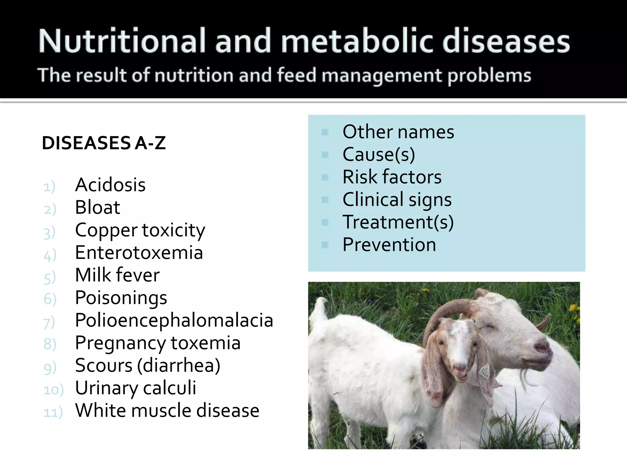 Nutrional disorders nx | PPTX