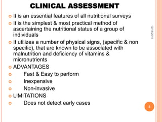 Nutrional status assesment | PPTX