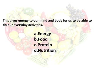 Nutri quiz | PPT
