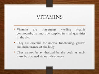 Nutritional Supplements | PPTX