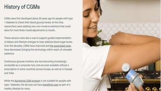 What is a CGM? | PPTX | Diabetes | Diseases and Conditions