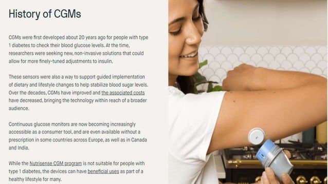 What is a CGM? | PPTX | Diabetes | Diseases and Conditions