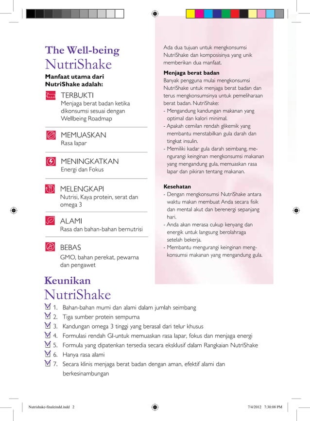 Nutri shake prospecting-flyer | PDF