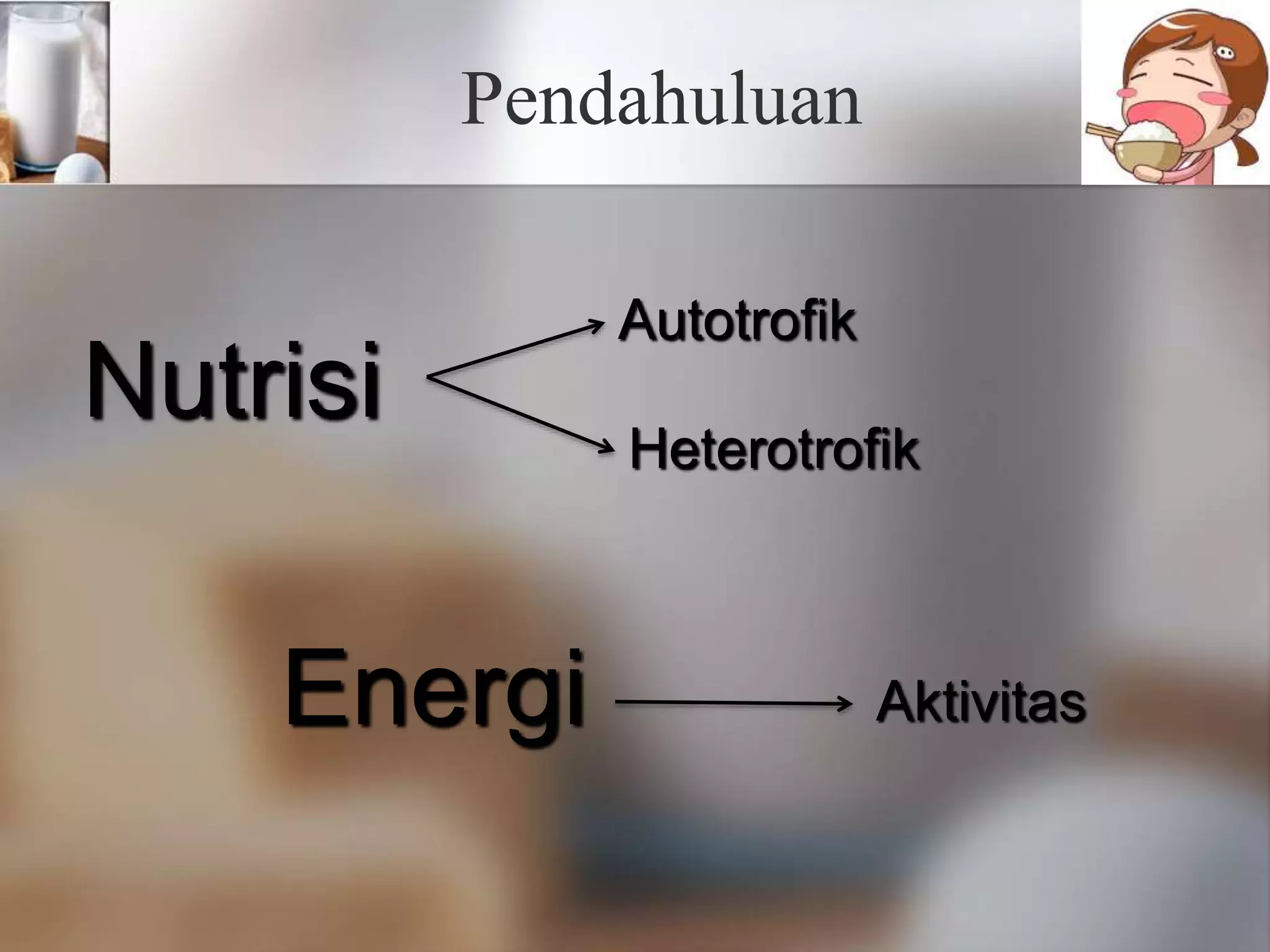 Nutrisi dan energi | PPTX