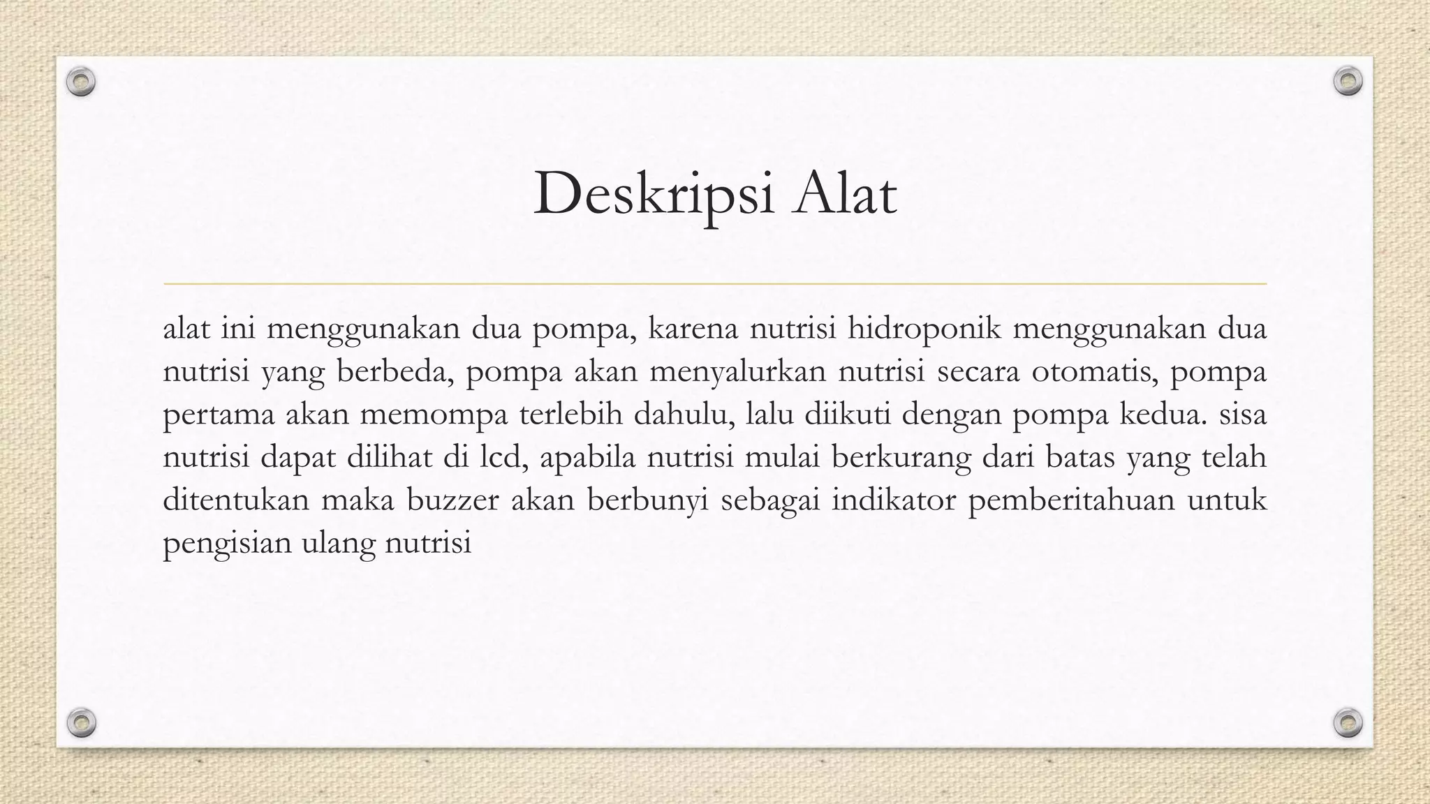 Monitoring dan Nutrisi Otomatis Tanaman Hidroponik dengan dengn Sensor ...