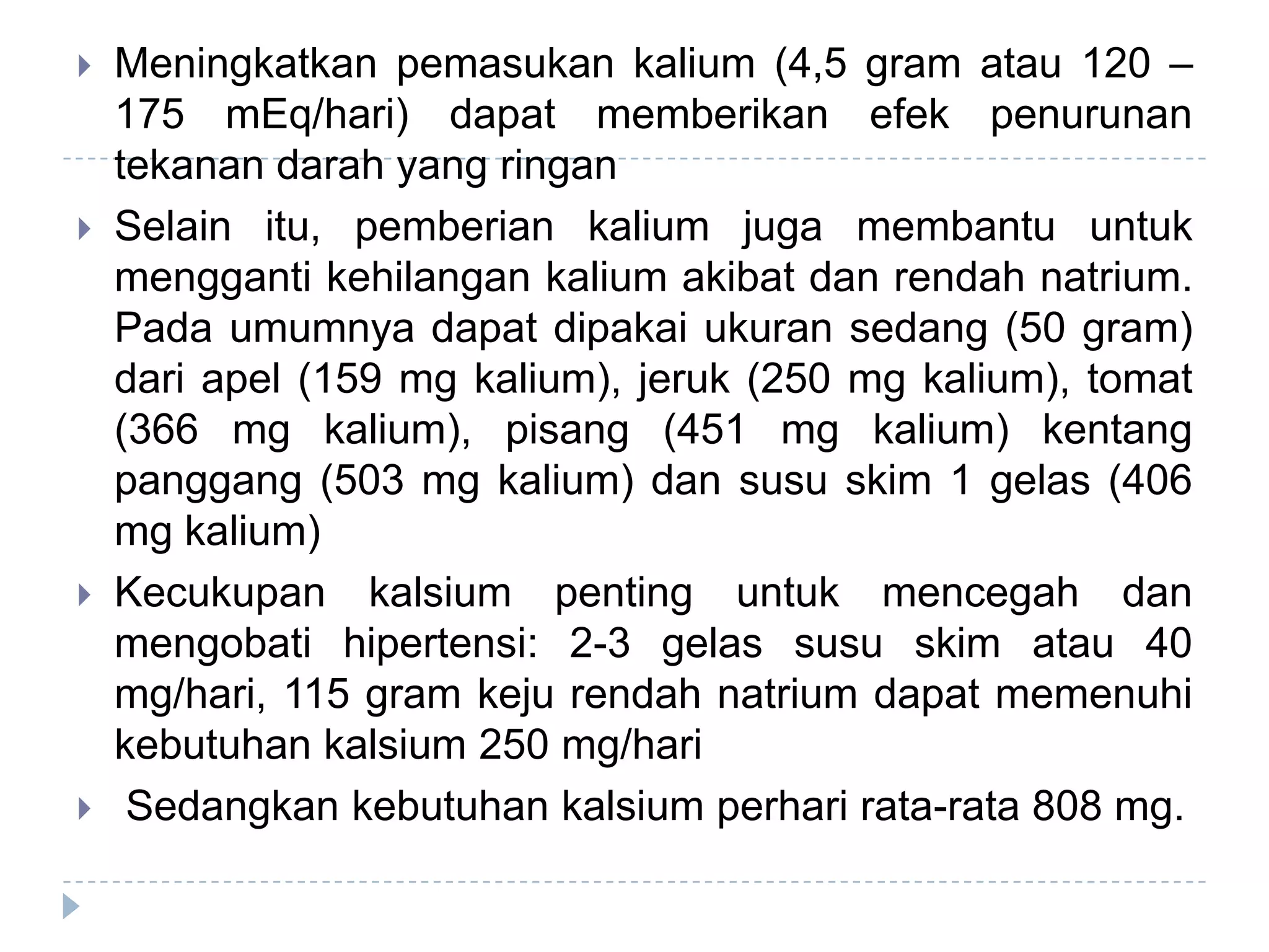 Nutrisi pada pasien hipertensi | PPTX