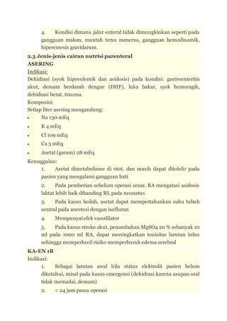 Nutrisi parenteral | DOCX
