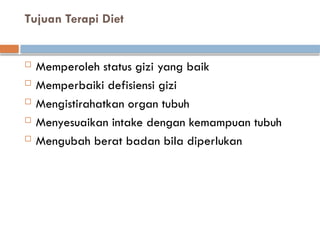 NUTRISI SEBAGAI TERAPI NUTRISI SEBAGAI TERAPI | PPTX