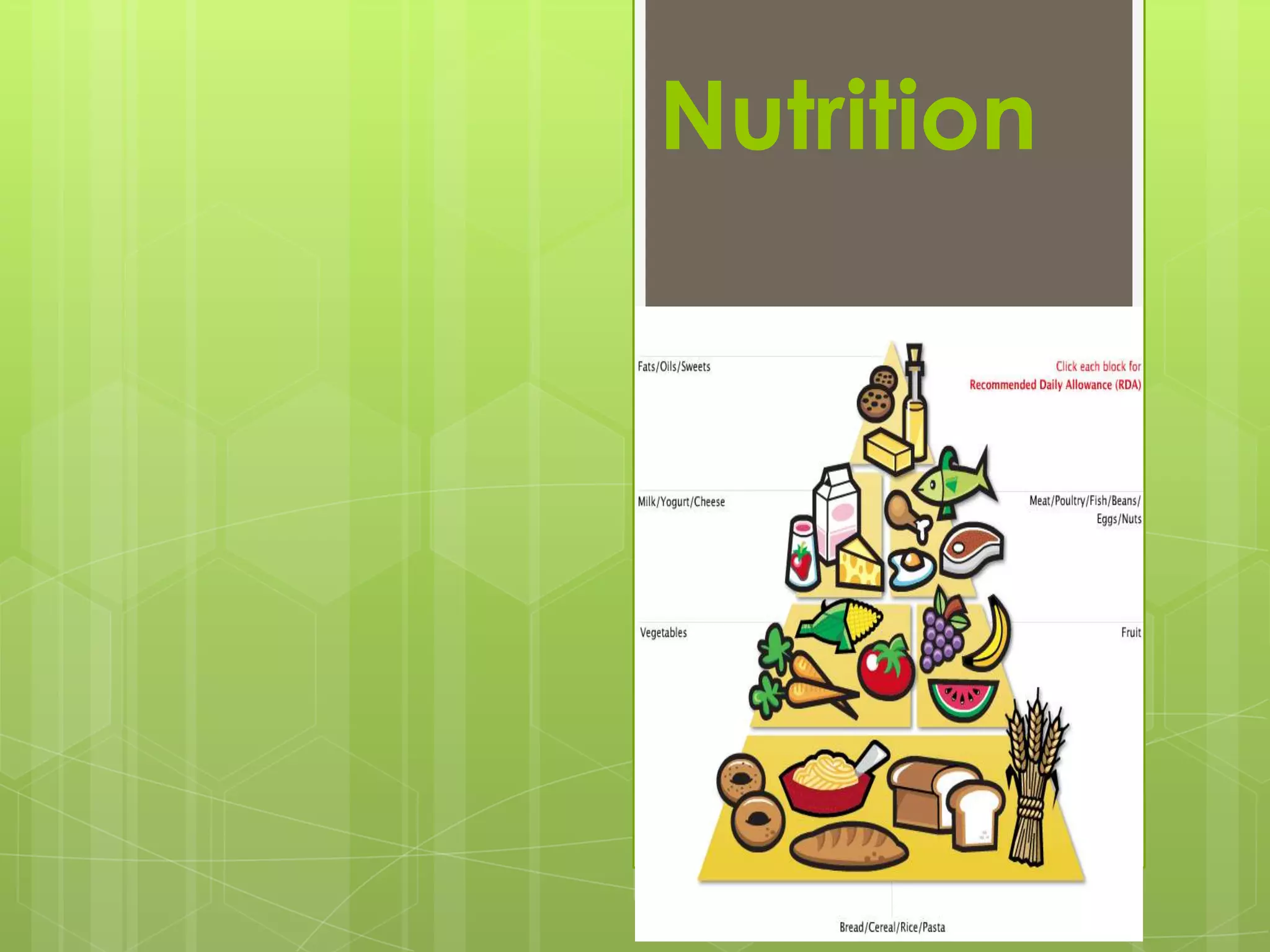 Nutrition | PPTX | Chemistry | Science