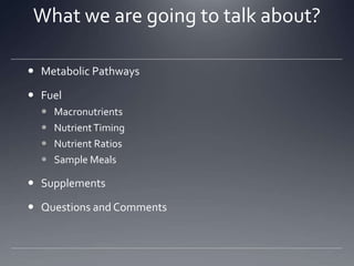 Nutrition | PPTX
