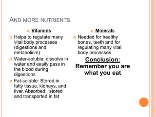 Nutrition | PPT