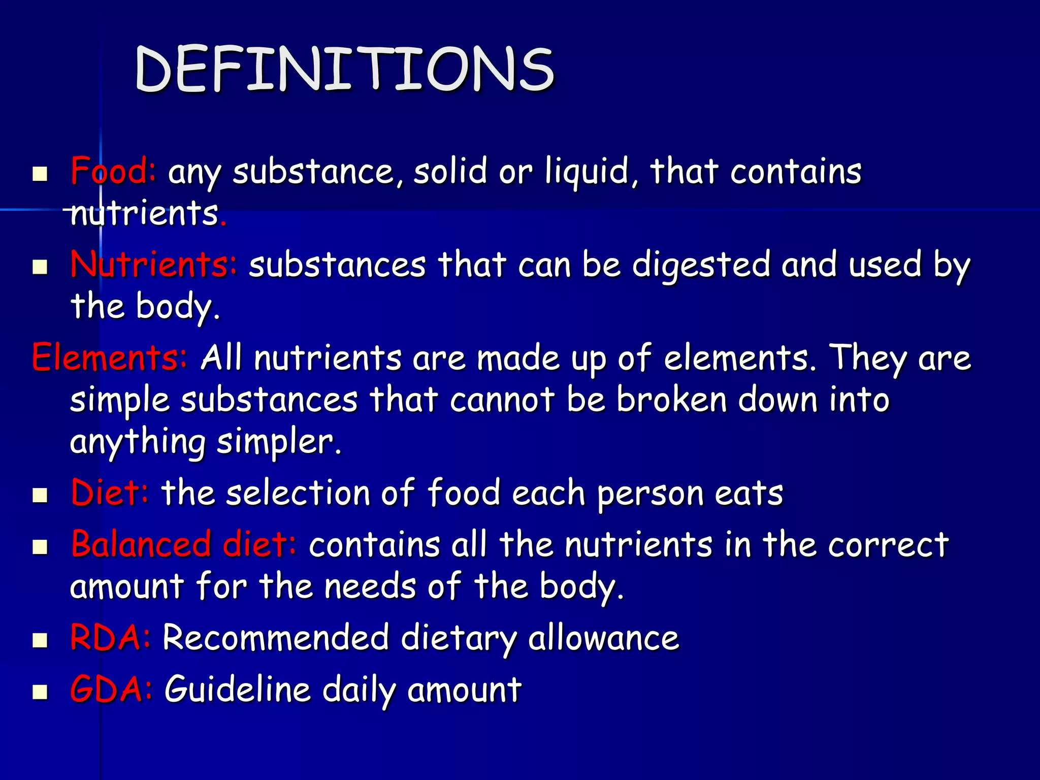 Nutrition | PPT