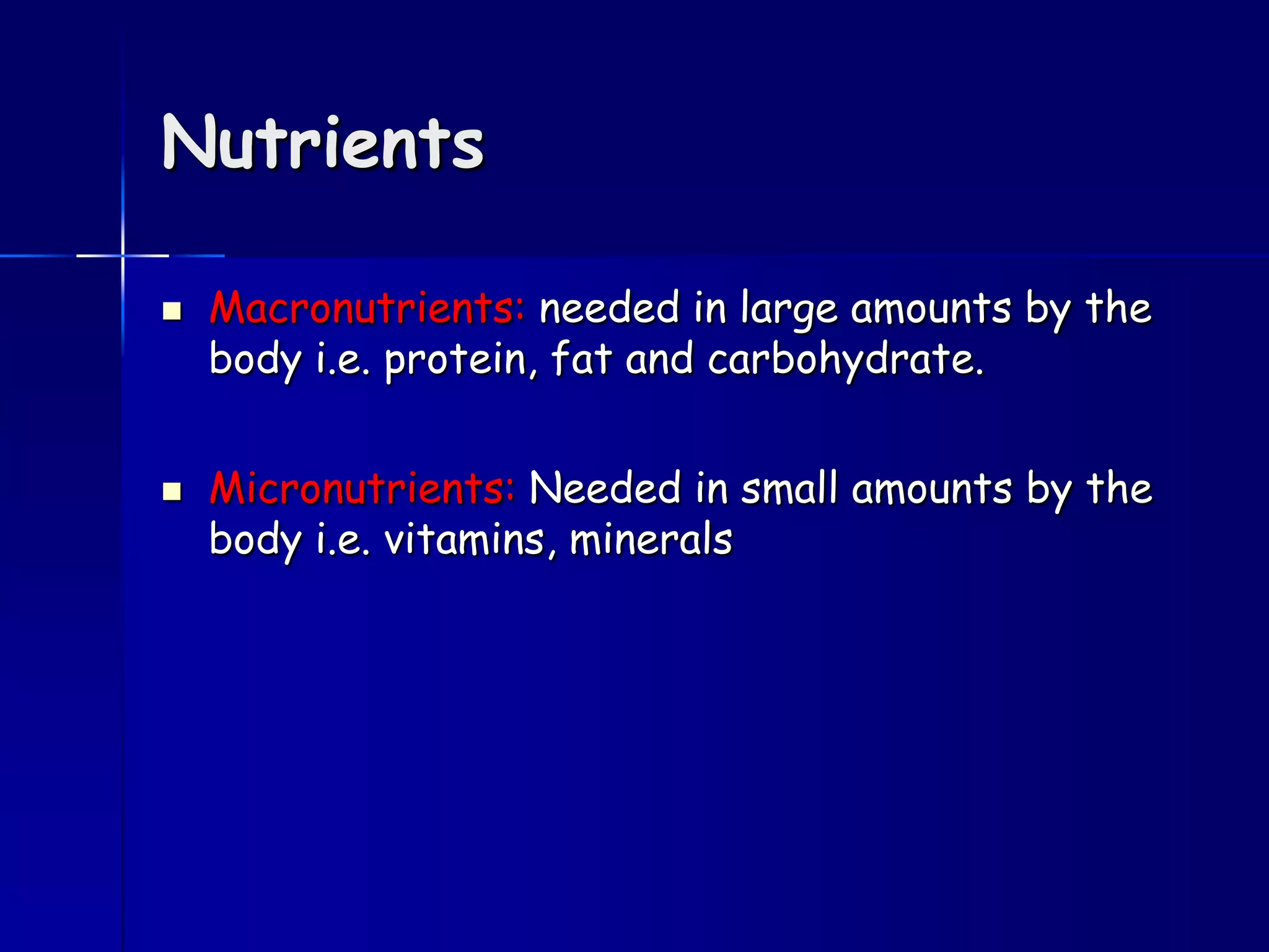 Nutrition | PPT