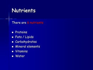 Nutrition | PPT