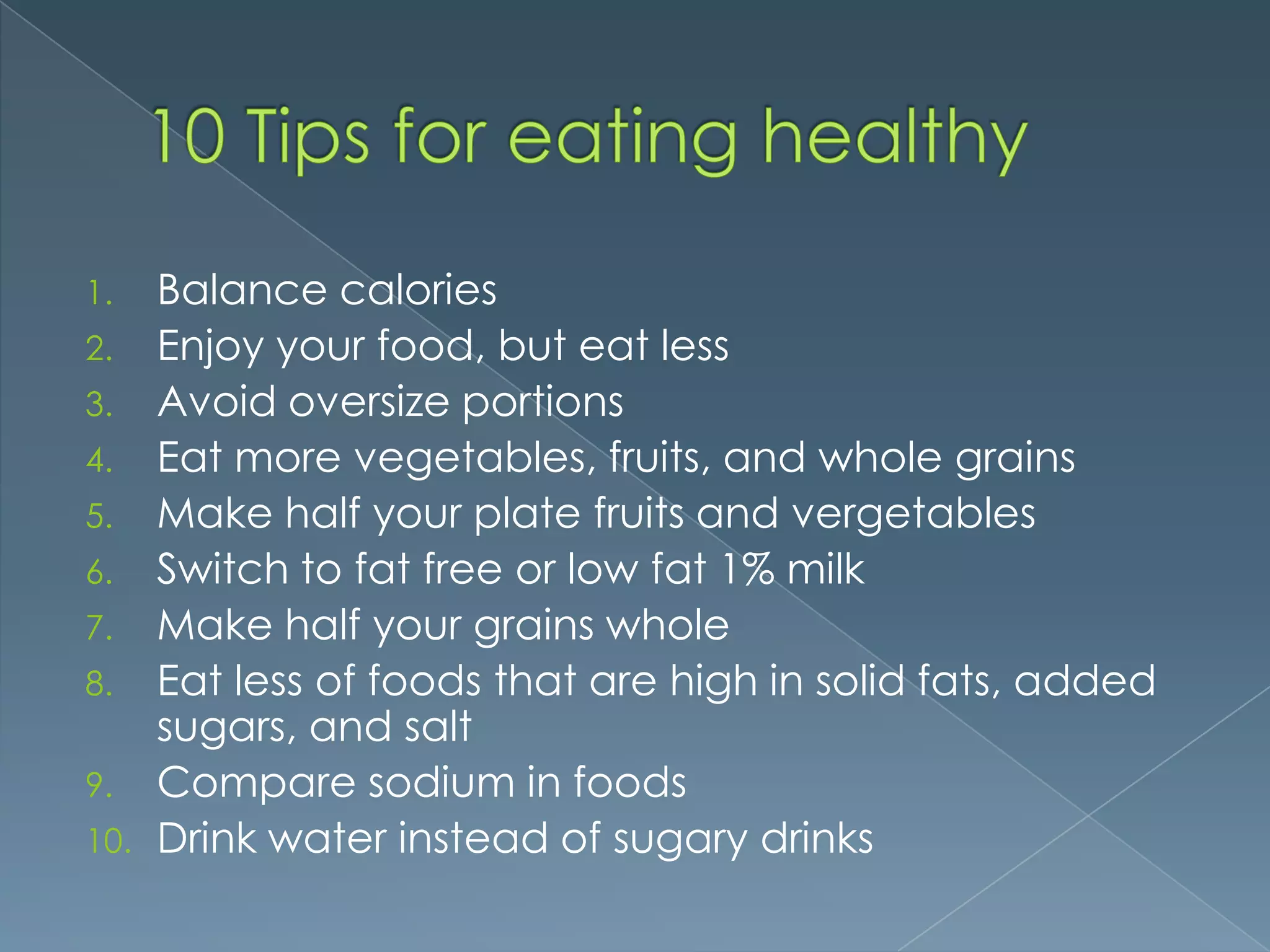 Food Pyramid/My Plate | PPTX