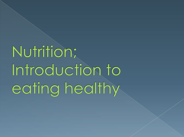 Food Pyramid/My Plate | PPT
