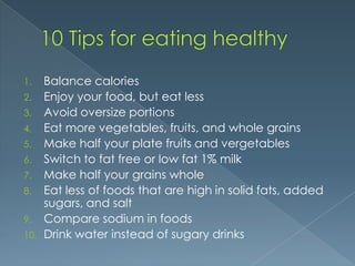 Food Pyramid/My Plate | PPT