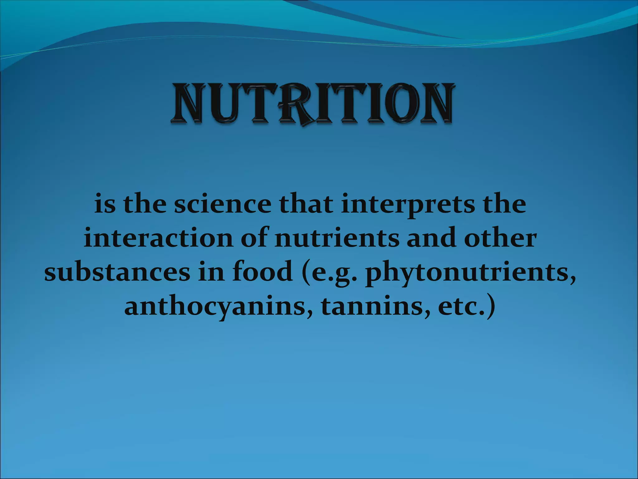 Nutrition | PPT | Nutrition | Healthy Living