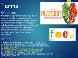 Nutrition | PPTX