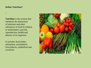 Nutrition | PPTX