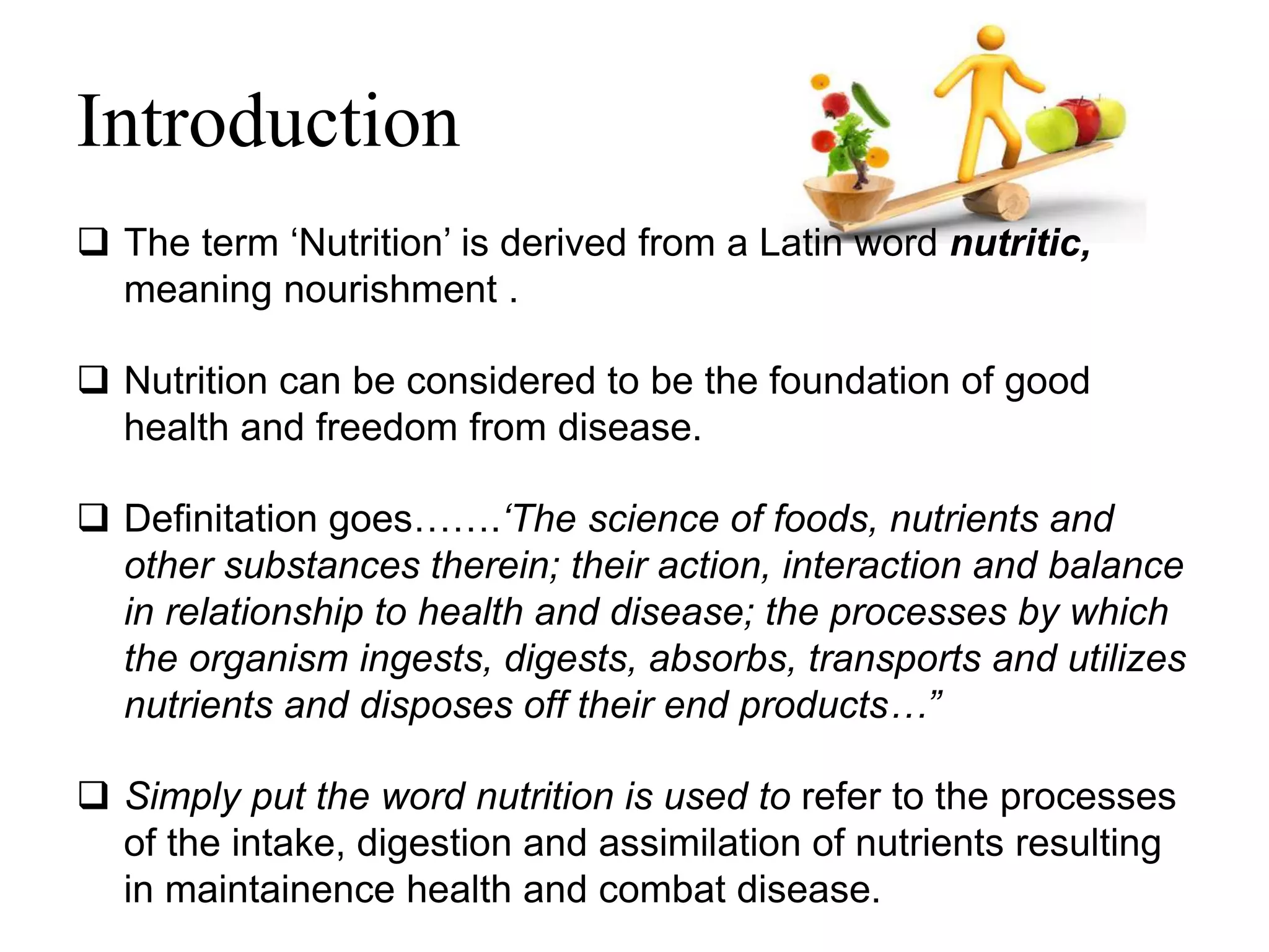 Nutrition | PPTX