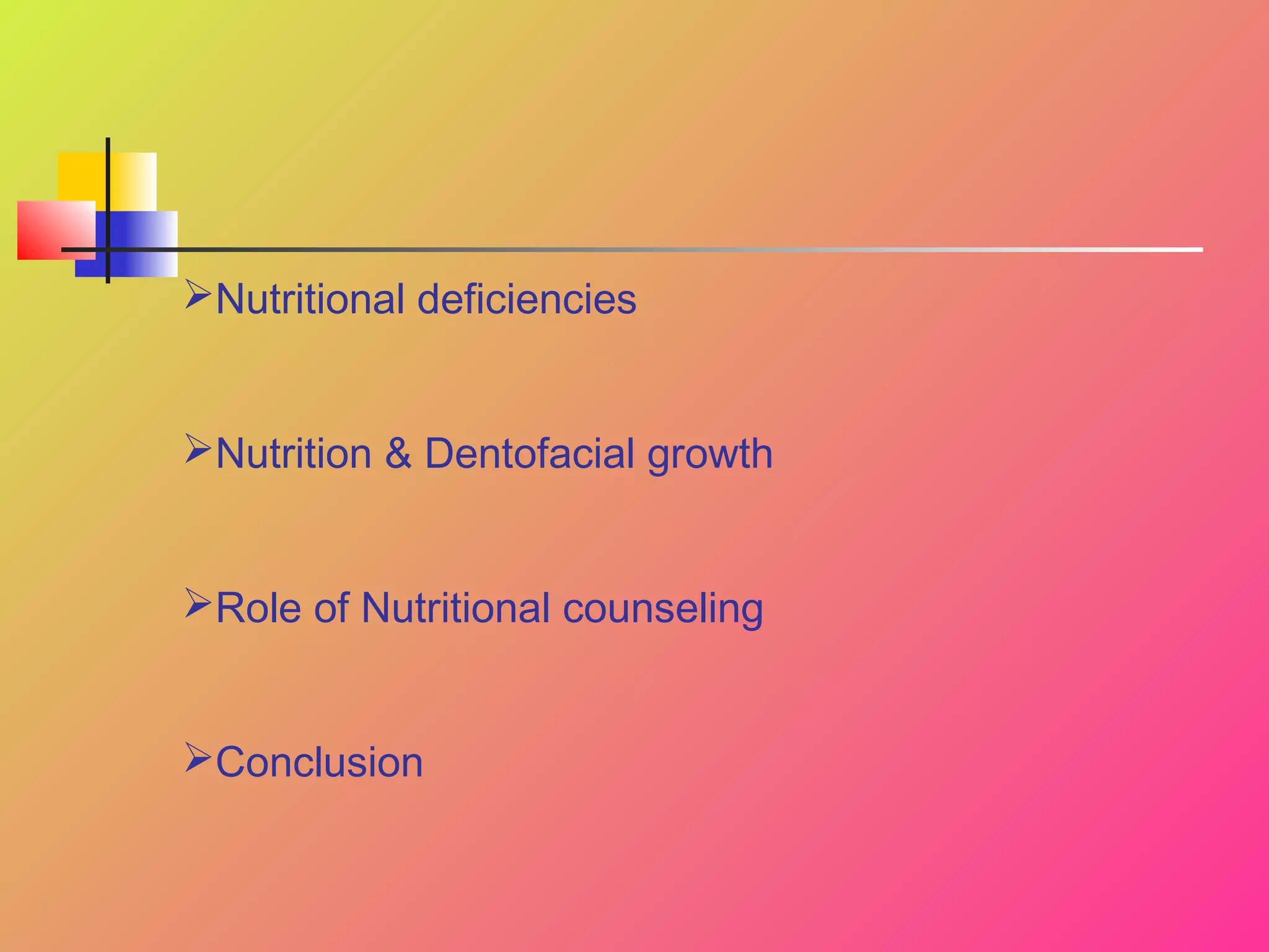 Nutrition In Orthodontics | PPT