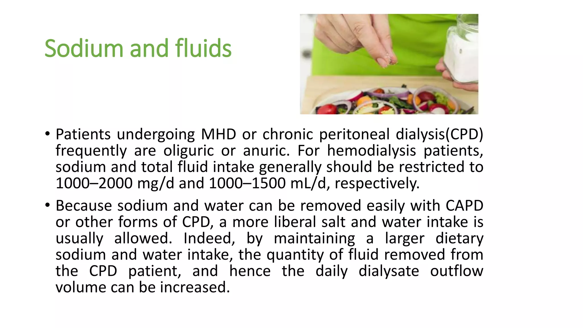 Nutrition of patients undergoing dialysis | PPTX