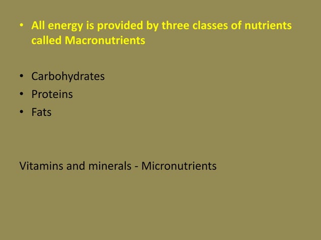Nutrition Introduction, Balanced Diet, Calorie, Caloric Value, Energy ...