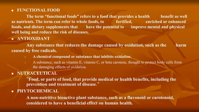 Basic concepts of Nutrition | PPTX
