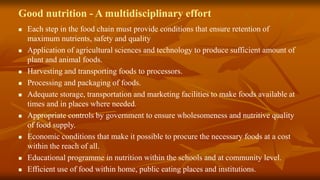 Basic concepts of Nutrition | PPTX