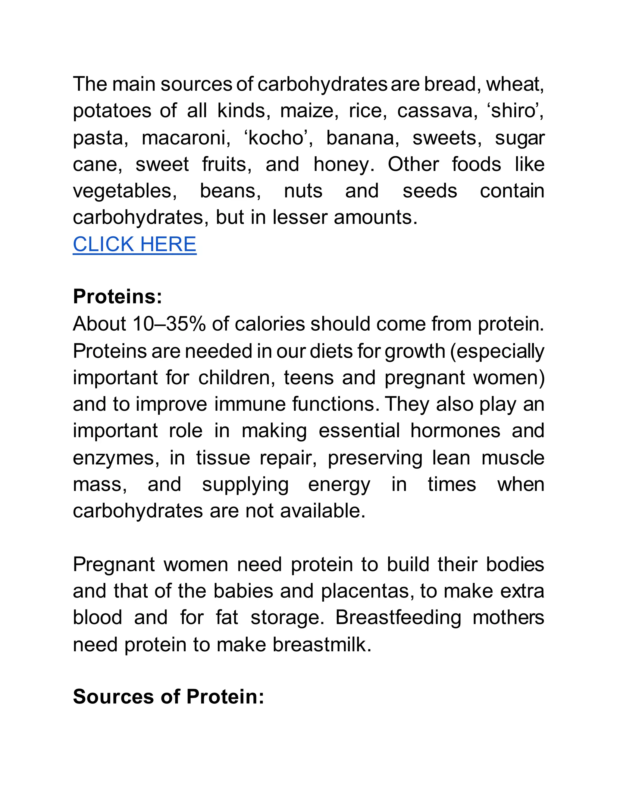 Nutrition | DOCX | Medical Health