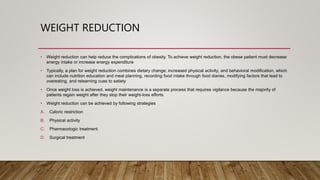 nutrition, obesity and body weight regulation | PPTX