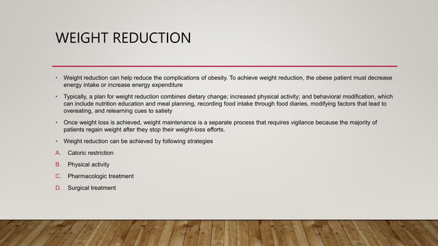 nutrition, obesity and body weight regulation | PPT