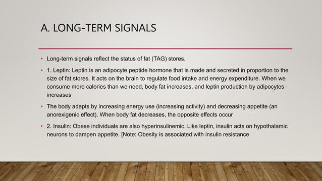 nutrition, obesity and body weight regulation | PPT