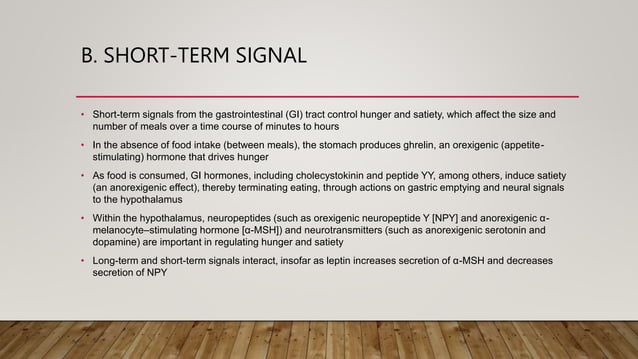 nutrition, obesity and body weight regulation | PPT