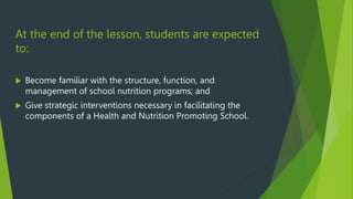 nutrition and The Role of School Health in Education.pptx