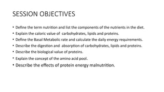 -NUTRITION. Biochemistry Biomolecules Pt | PPTX