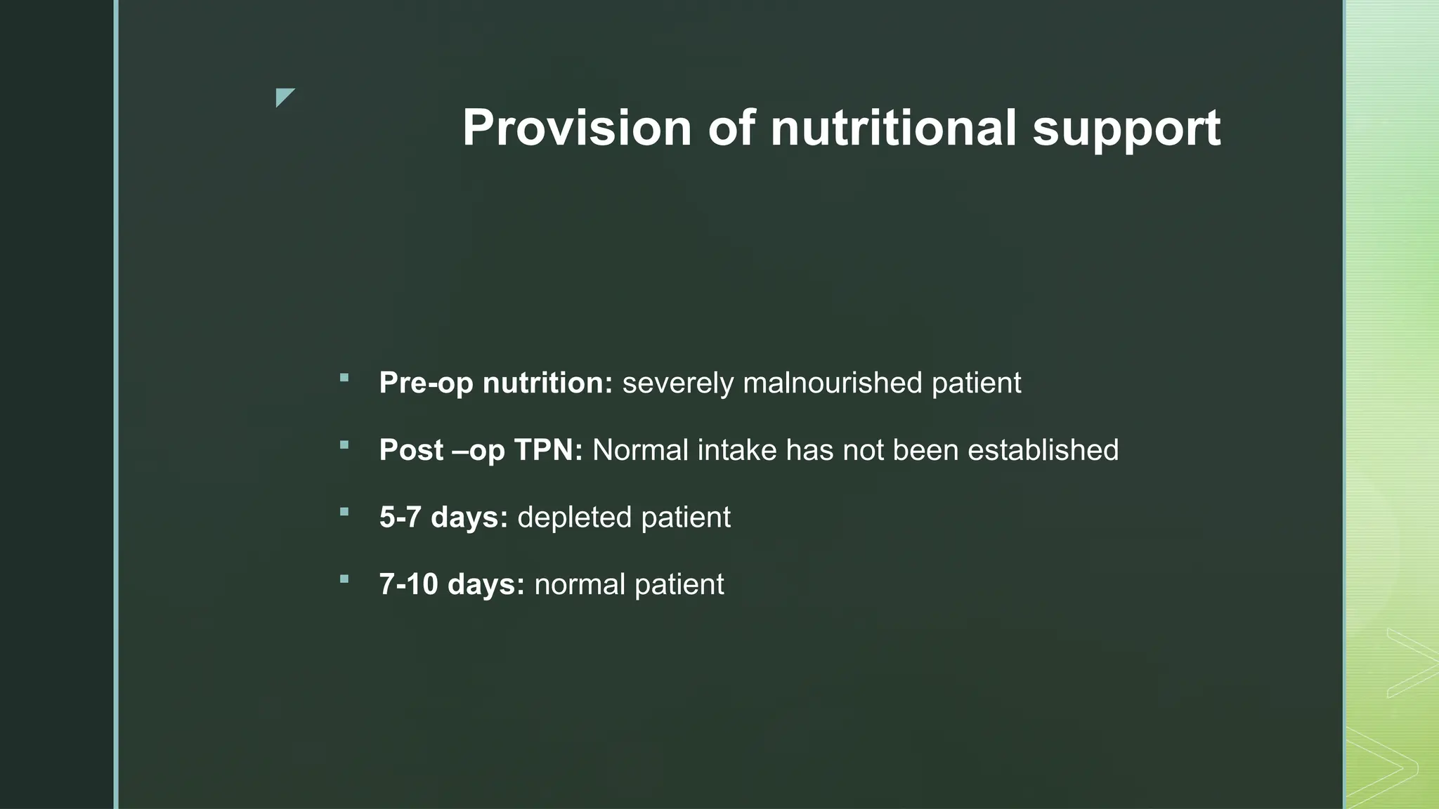 nutrition, entral and parenteral surgical nutrition | PPTX