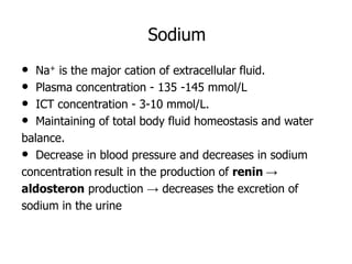 Nutrition (MINERALS AND TRACE ELEMENTS) | PPTX