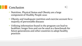 Nutrition and weight status | PPT