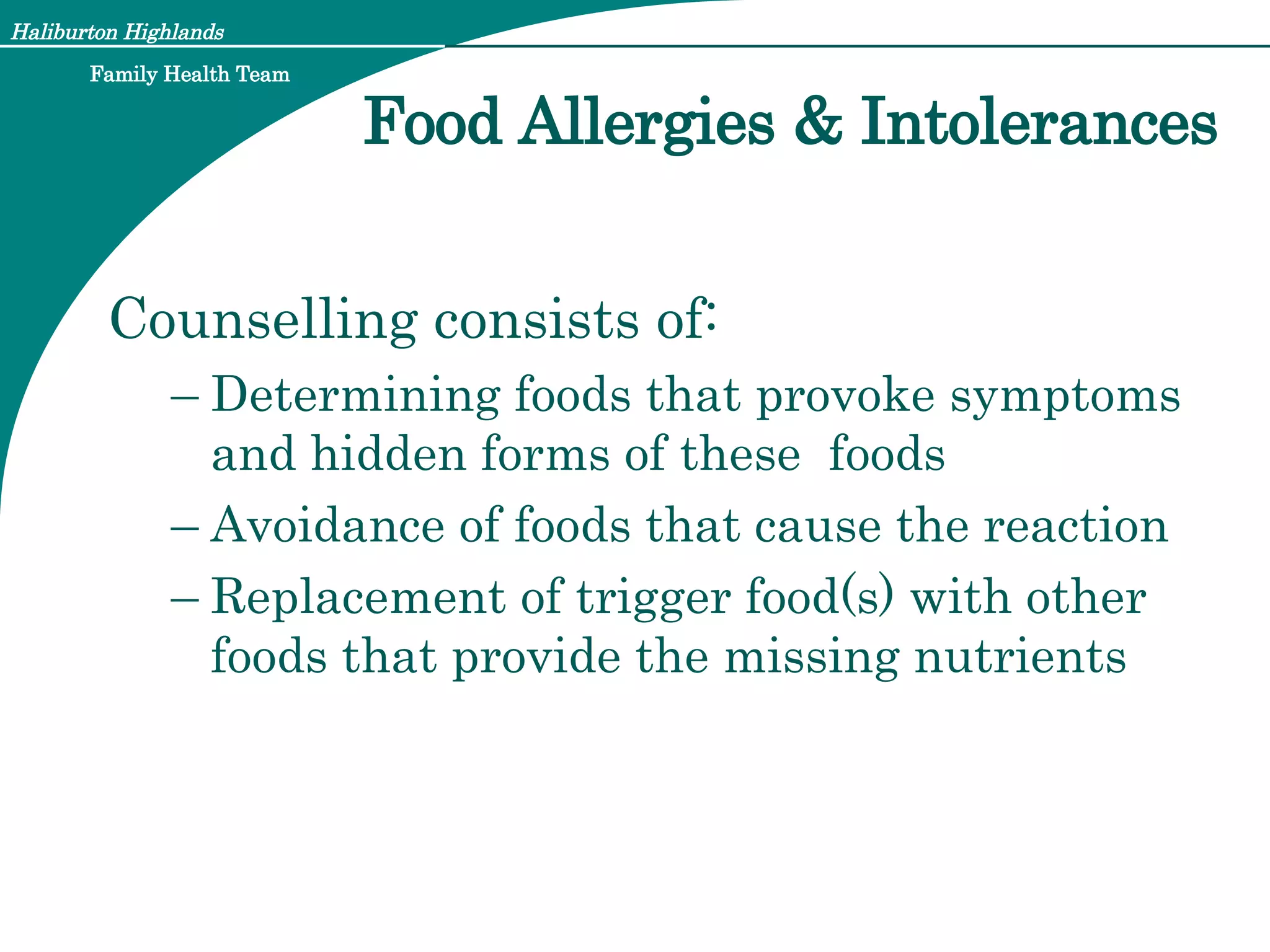 Nutrition Counselling Presentation | PPT