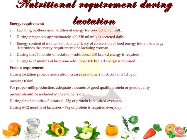 Nutrition during pregnancy and lactation | PPT | Pregnancy | Reproductive Health