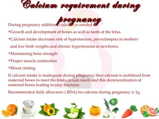 Nutrition during pregnancy and lactation | PPT