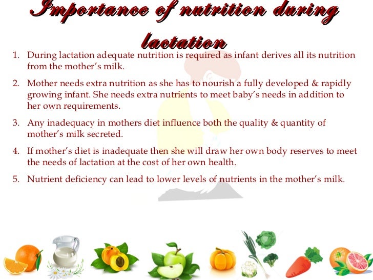 Nutrition During Pregnancy And Lactation