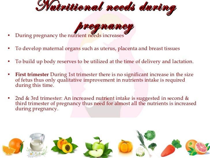 Nutrition During Pregnancy And Lactation