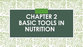 Nutrition-education BTLED HE 1C PowerPoint presentation | PPT