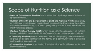 Nutrition-education BTLED 1C PowerPoint Presentation | PPTX