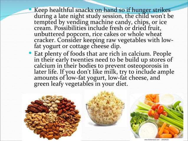 NUTRITION FOR ADOLESCENTS | PPT | Nutrition | Healthy Living