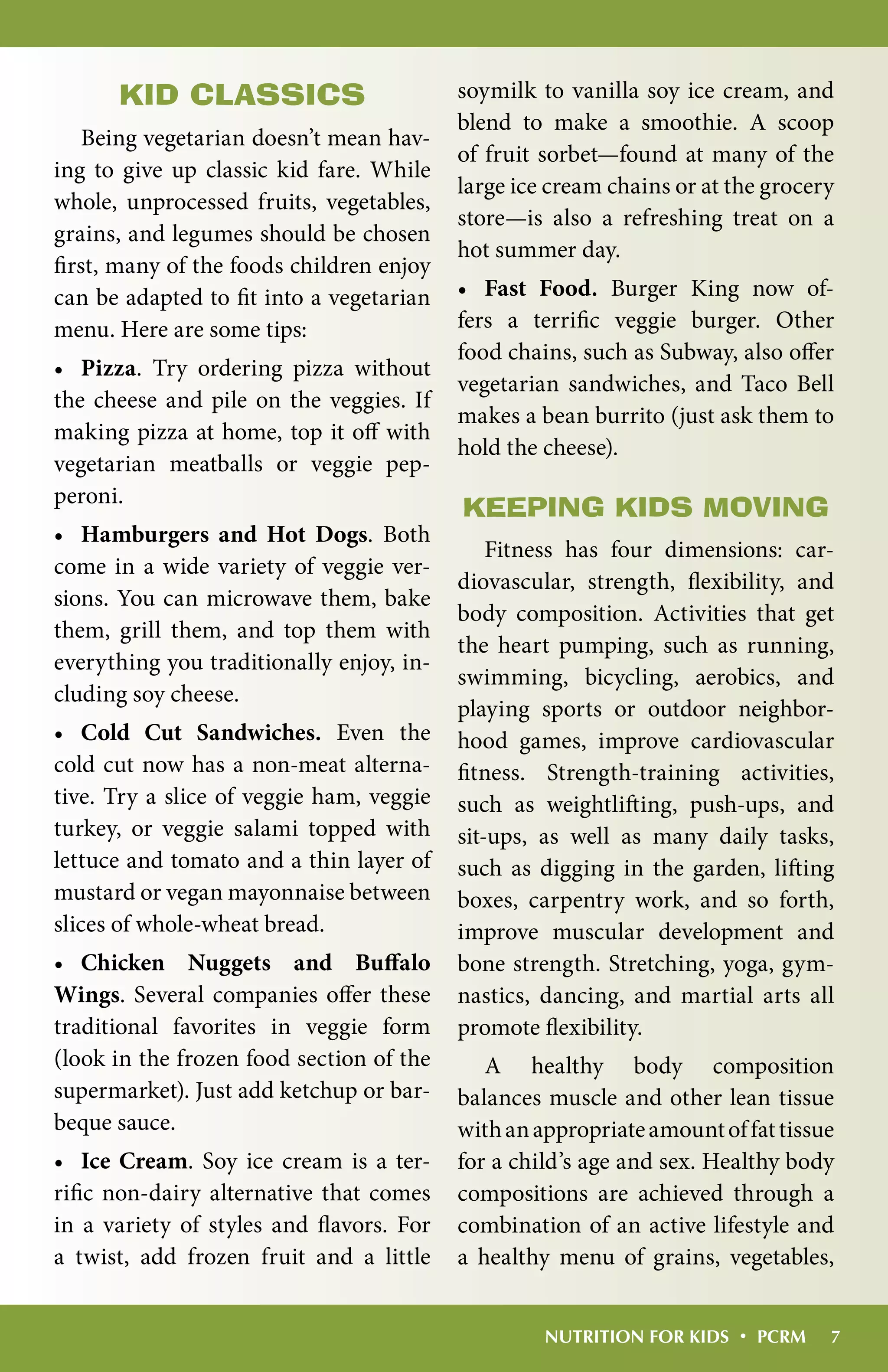 Nutrition for-kids | PDF