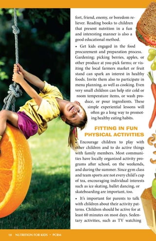 Nutrition for-kids | PDF